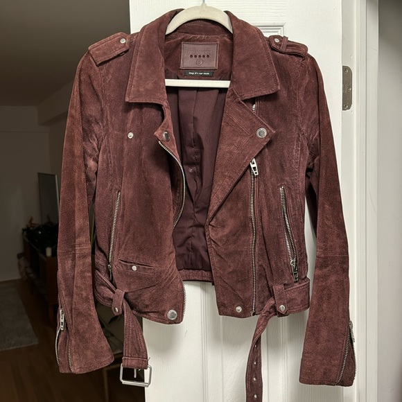 Blank NYC | Jackets & Coats | Blank Suede Moto Jacket | Poshmark